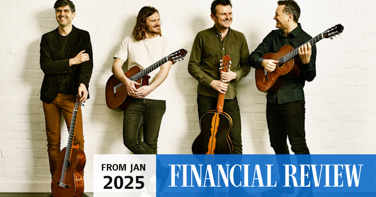 Australian Guitar Quartet set for Bach, Bossa and Beyond program in Melbourne, Sydney